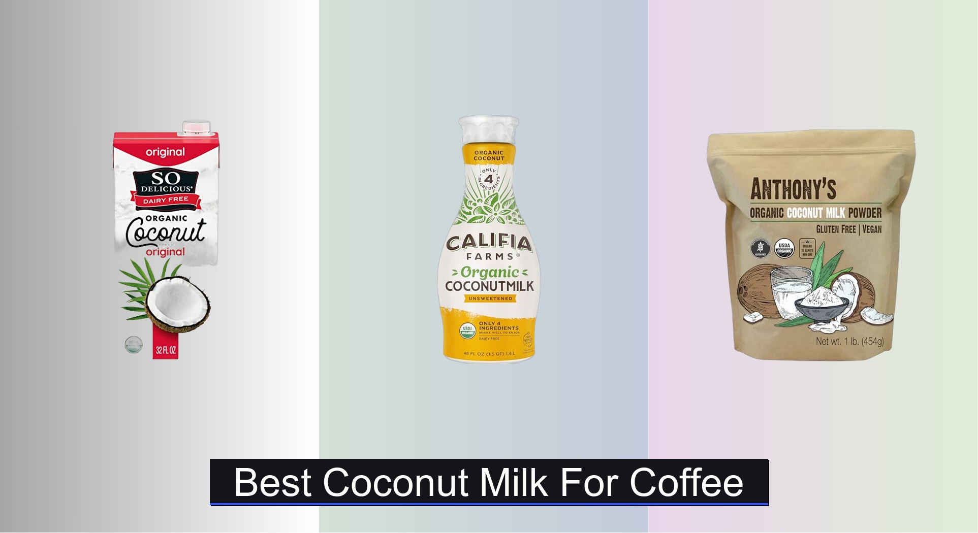 Best Milk Alternative For Coffee