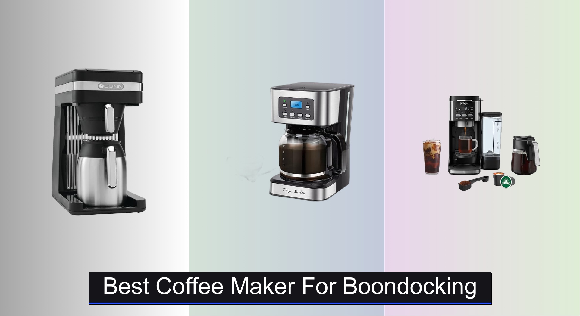 7 Best Coffee Makers for Boondocking 2026