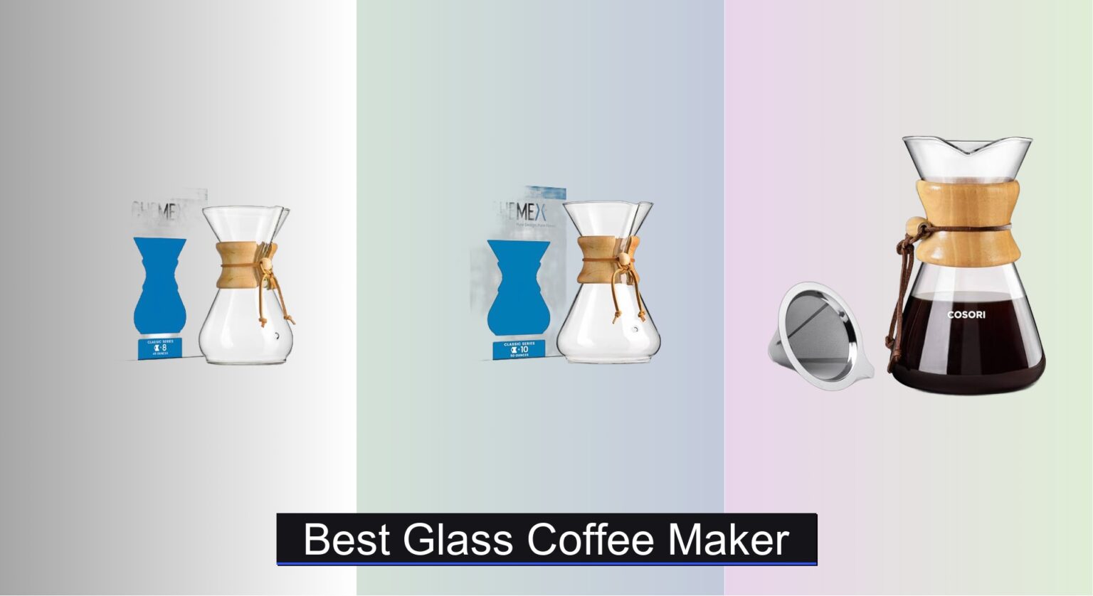 6 Best Glass Coffee Makers of 2026